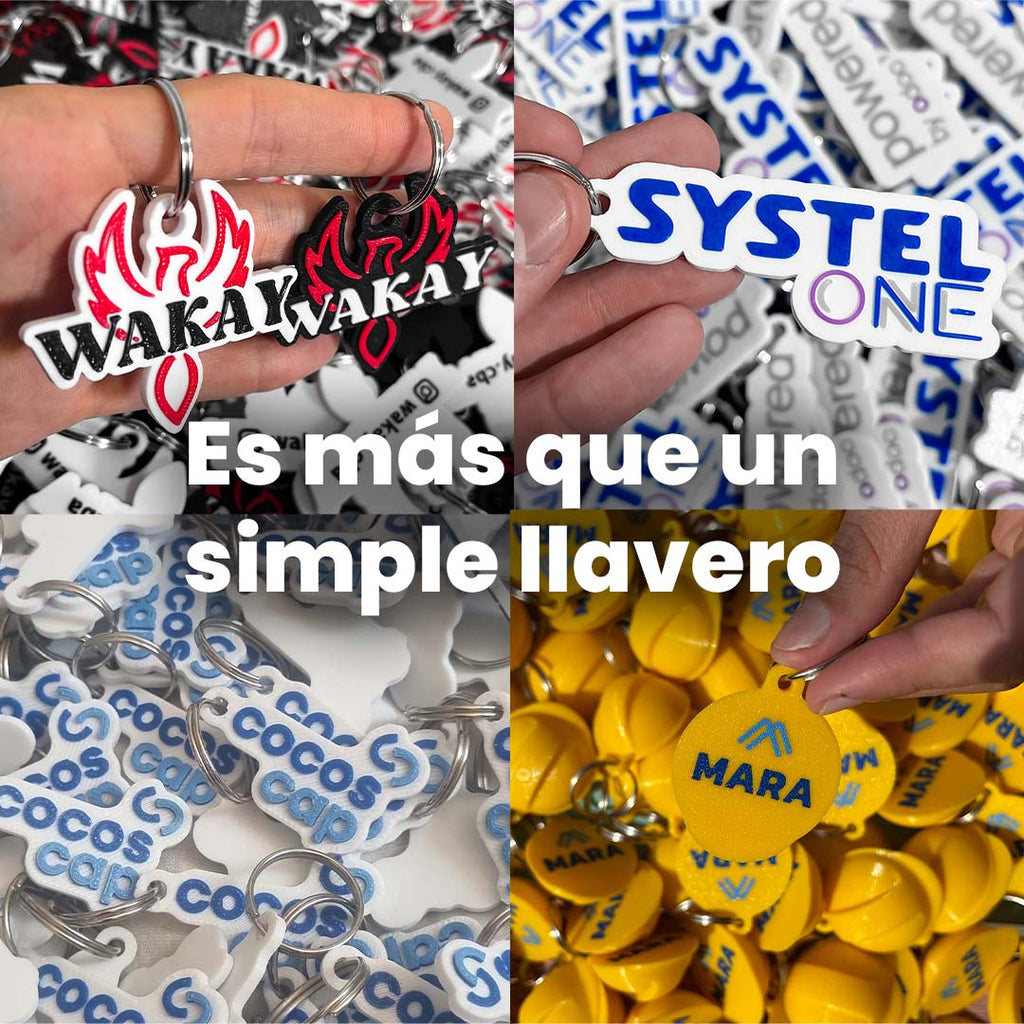 Llaveros Personalizados para Empresas | Merchandising en Argentina – FUS3D